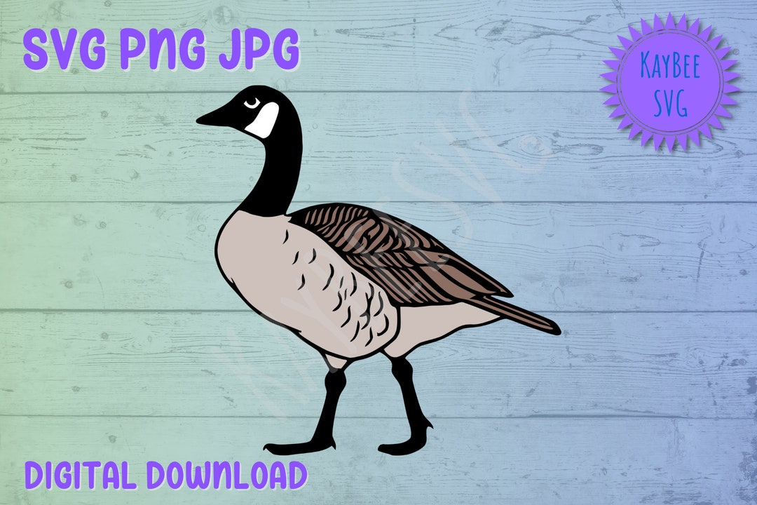 Goose SVG PNG JPG Clipart Digital Cut File Download for Cricut ...