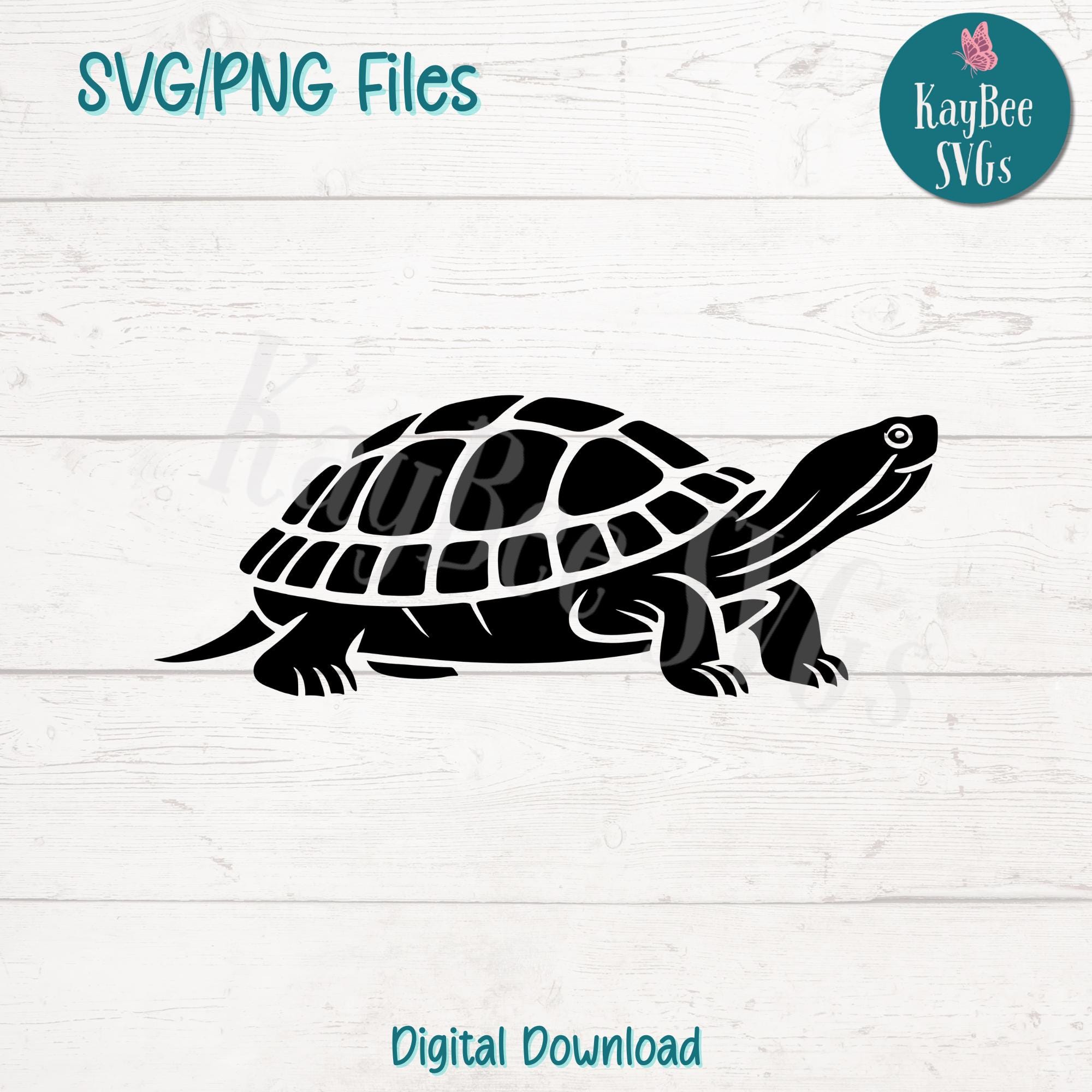 Red-eared Slider Turtle SVG, PNG Cut Files (digital Download) - Etsy Canada