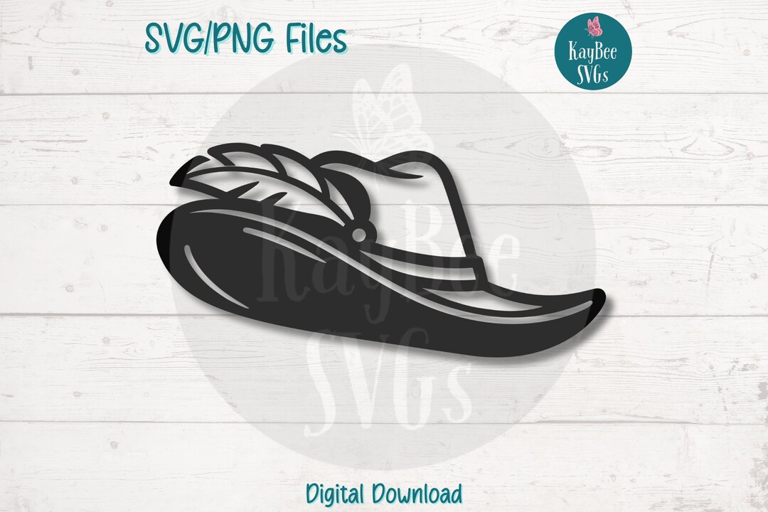 French Musketeer Hat SVG PNG Cut Files for Cricut, Silhouette, Digital ...