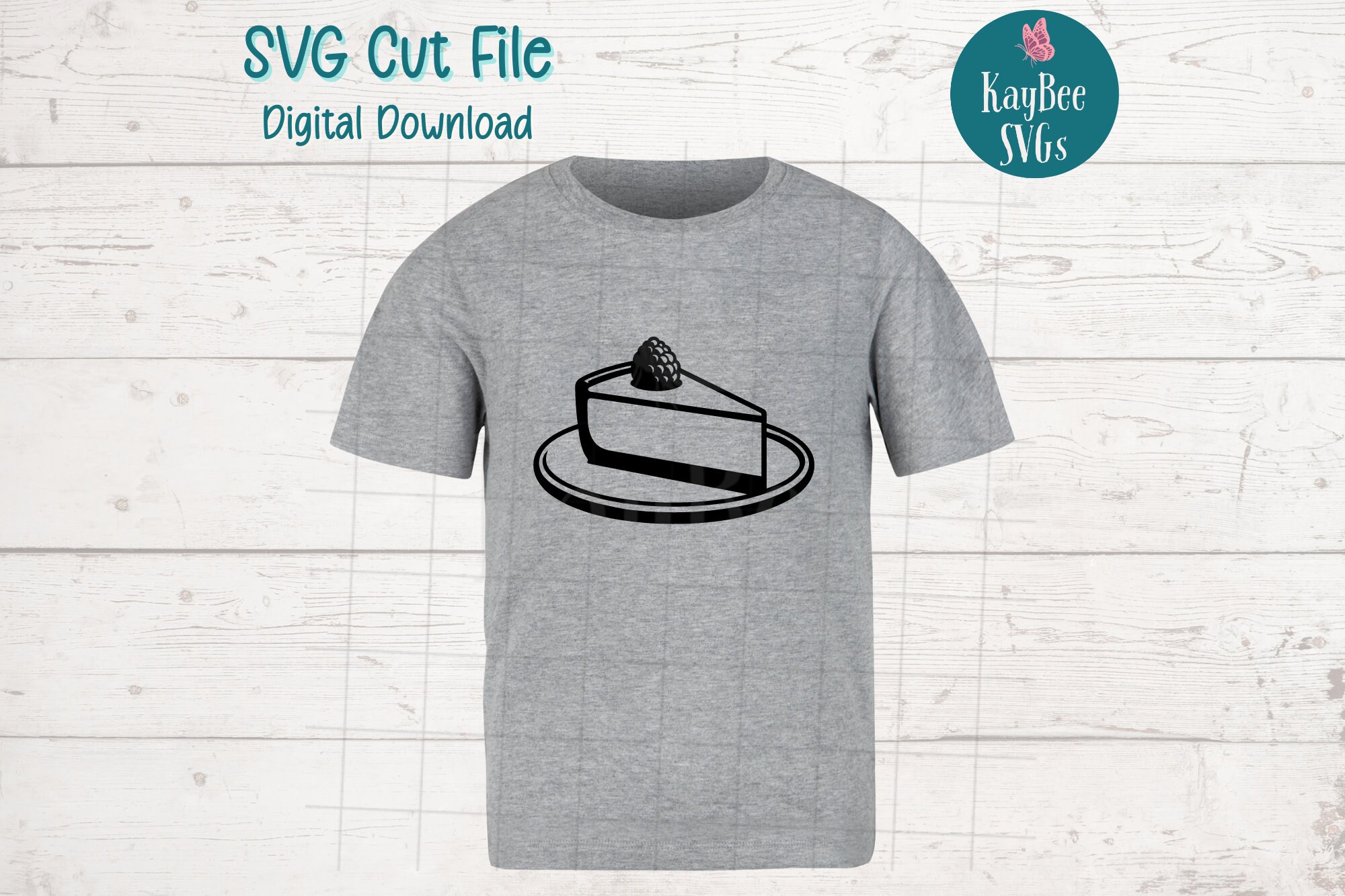 Raspberry Cheesecake SVG PNG Clipart Cut Files for Cricut, Silhouette ...