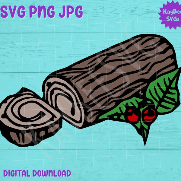 Yule Svg File - Etsy