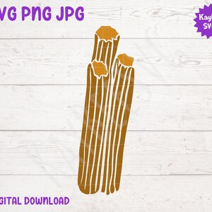 Churros SVG PNG JPG Clipart Digital Cut File Download for Cricut ...