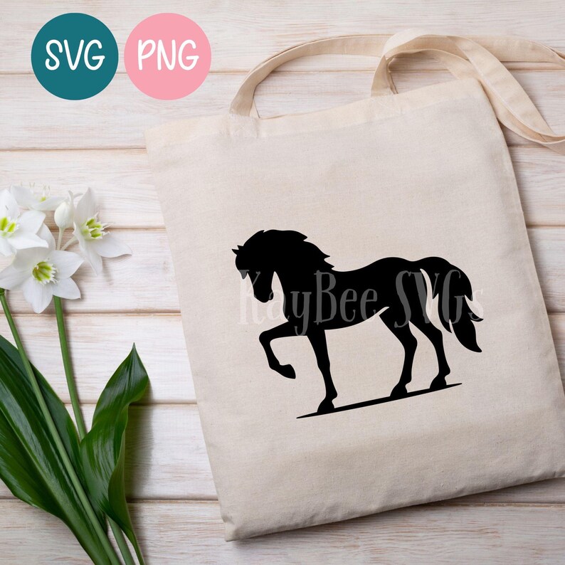 Standing Horse SVG | Western Silhouette Cut File (digital) - Etsy