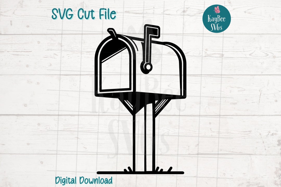 Mailbox SVG Cut File for Cricut, Silhouette, Digital Download ...