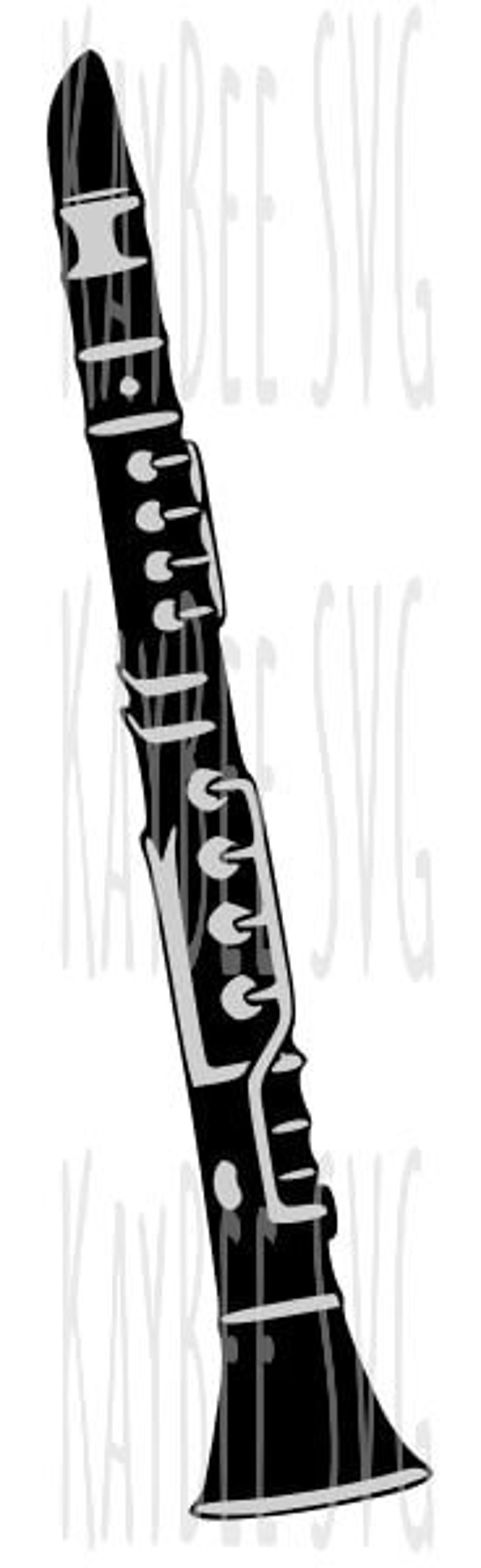 Clarinet SVG PNG JPG Clipart Digital Cut File Download for - Etsy