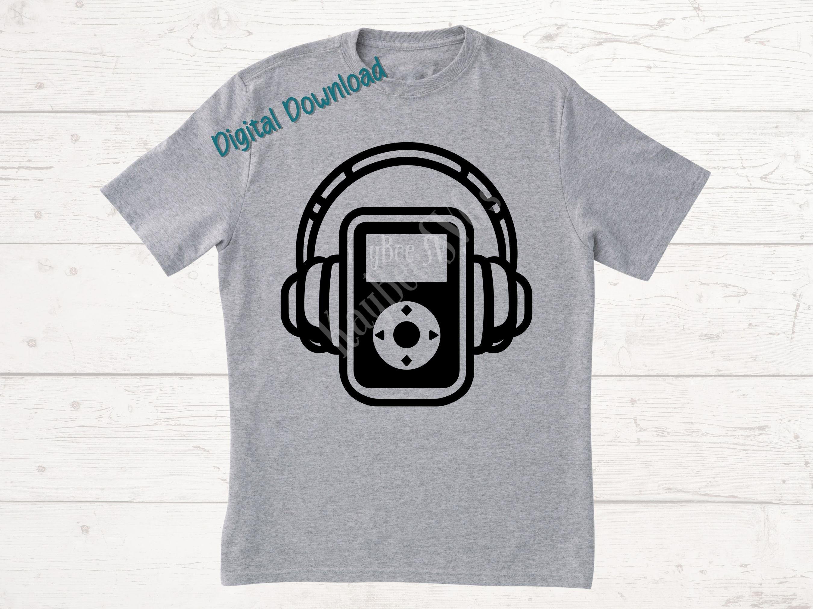 Mp3 Player SVG PNG Clipart Cut Files for Cricut, Silhouette, Laser ...