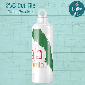 Baja California SVG Cut File for Cricut, Silhouette, Digital Download ...