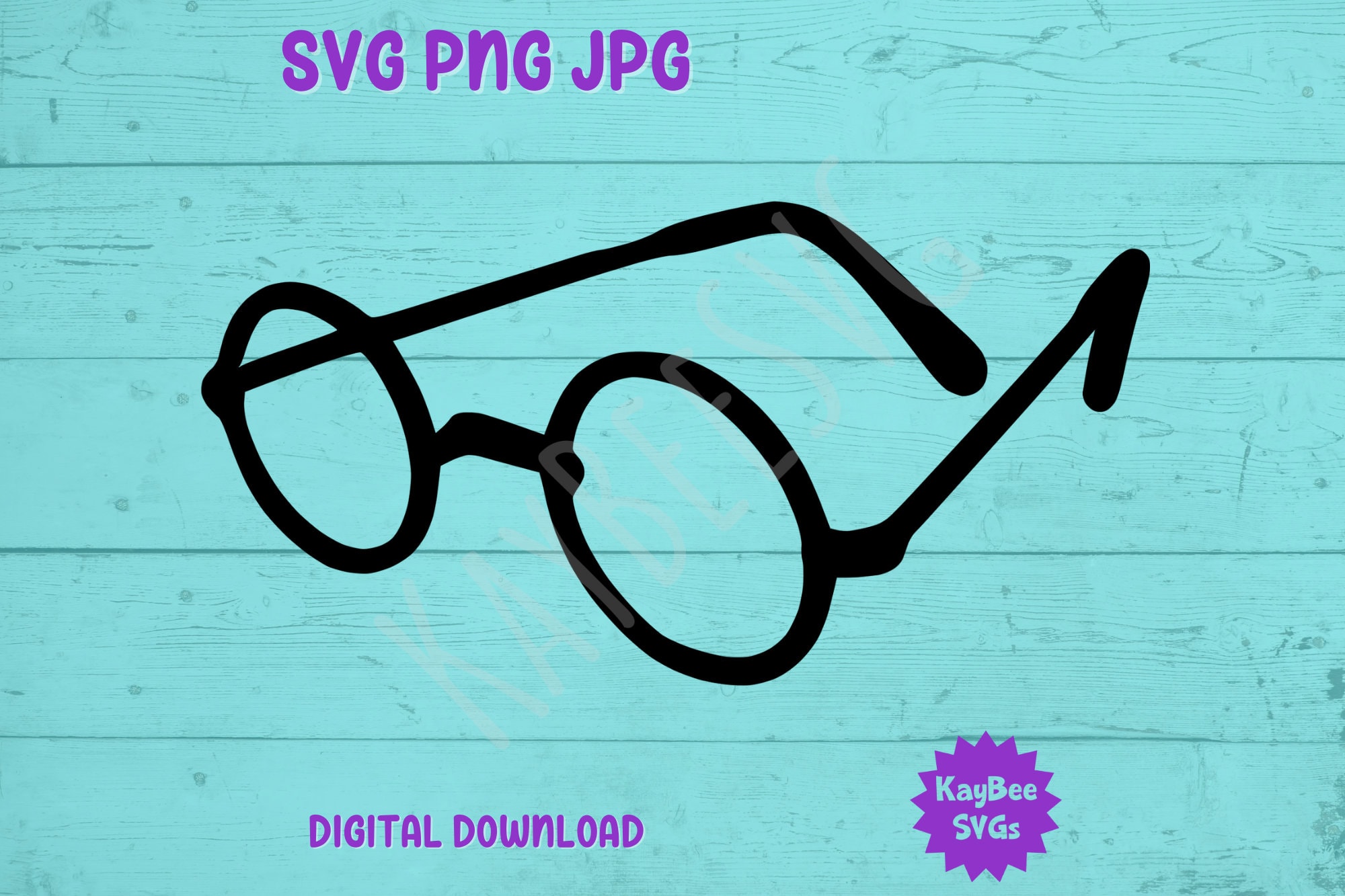 Round Eyeglasses Clipart