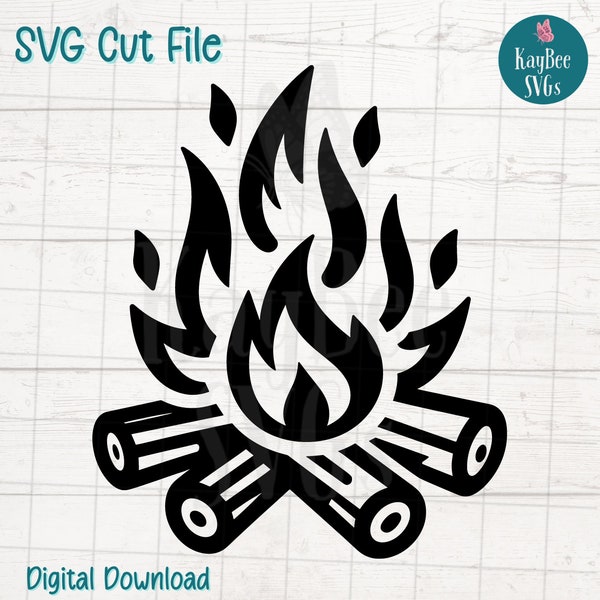 Commercial Use Campfire Svg - Etsy