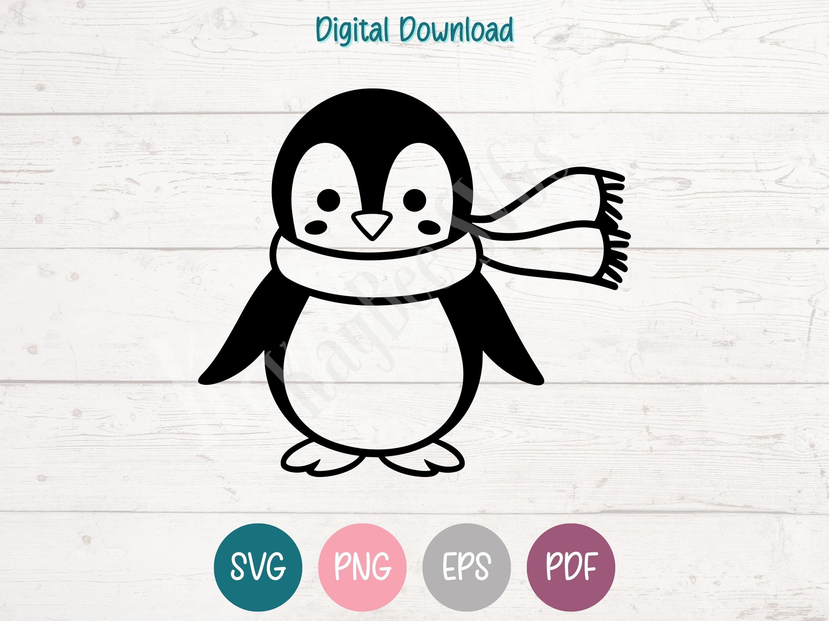 Cute Penguin Svg Free