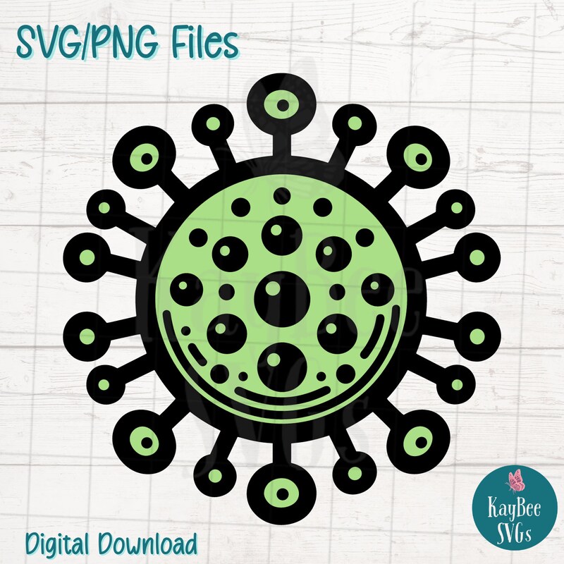 Virus Svg - Etsy UK