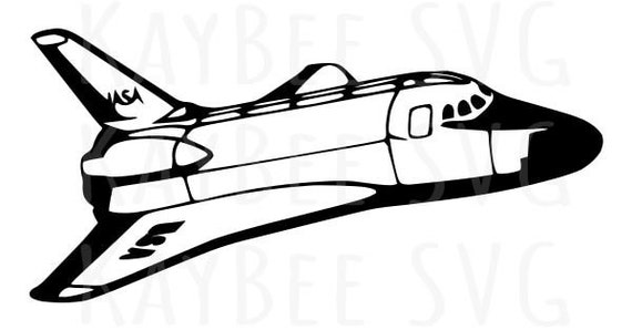 Space Shuttle SVG PNG JPG Clipart Digital Cut File Download - Etsy
