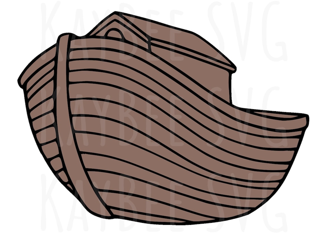 Noah's Ark SVG PNG JPG Clipart Print-then-cut File Download for Cricut ...