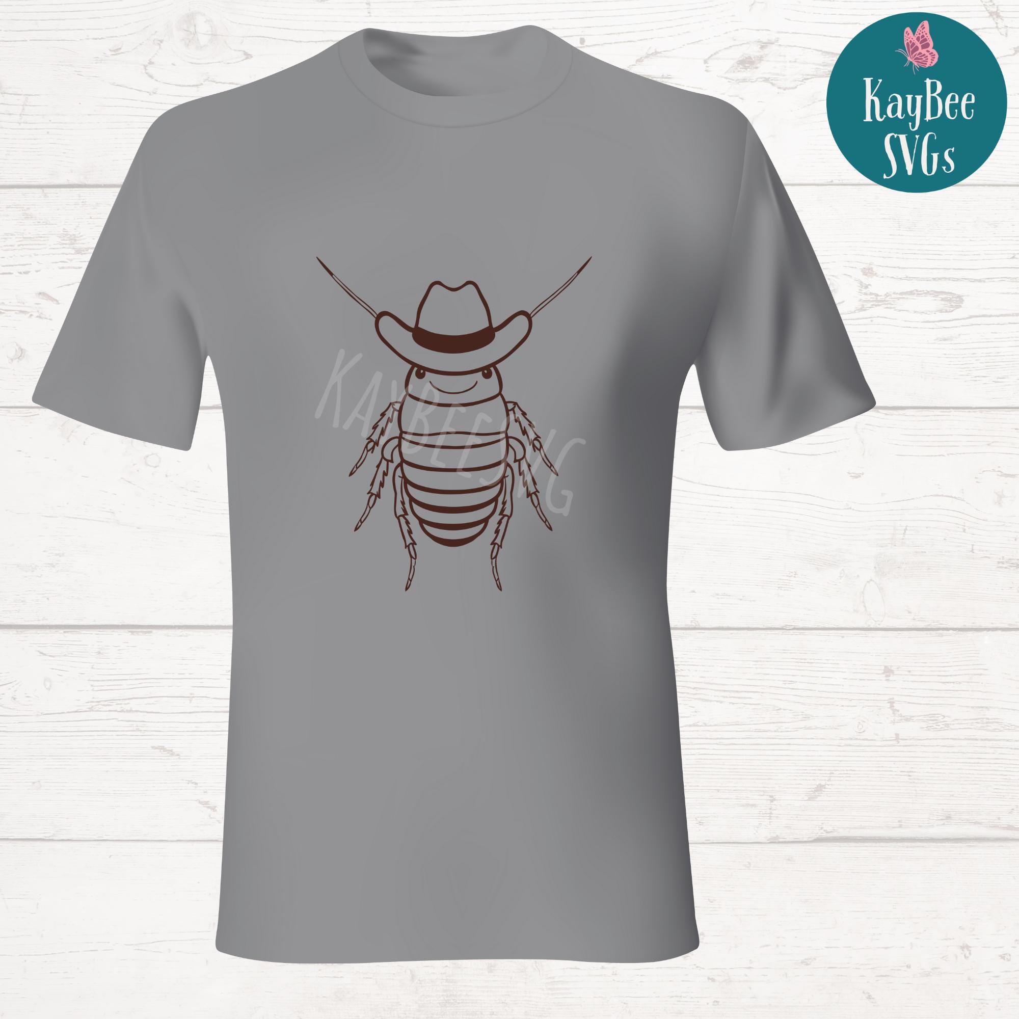 Buy Cowboy Cockroach SVG PNG Clipart Cut Files for Cricut, Silhouette ...