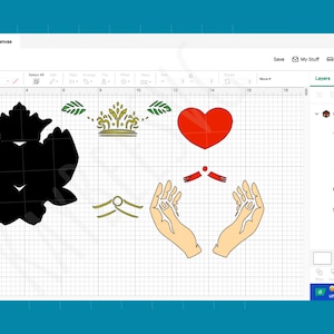 Claddagh SVG PNG PDF Clipart Digital Cut File Download for Cricut ...