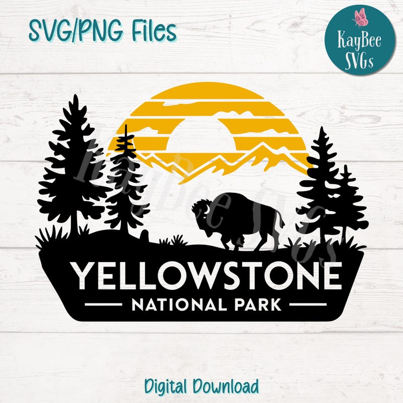 Yellowstone Svg - Etsy