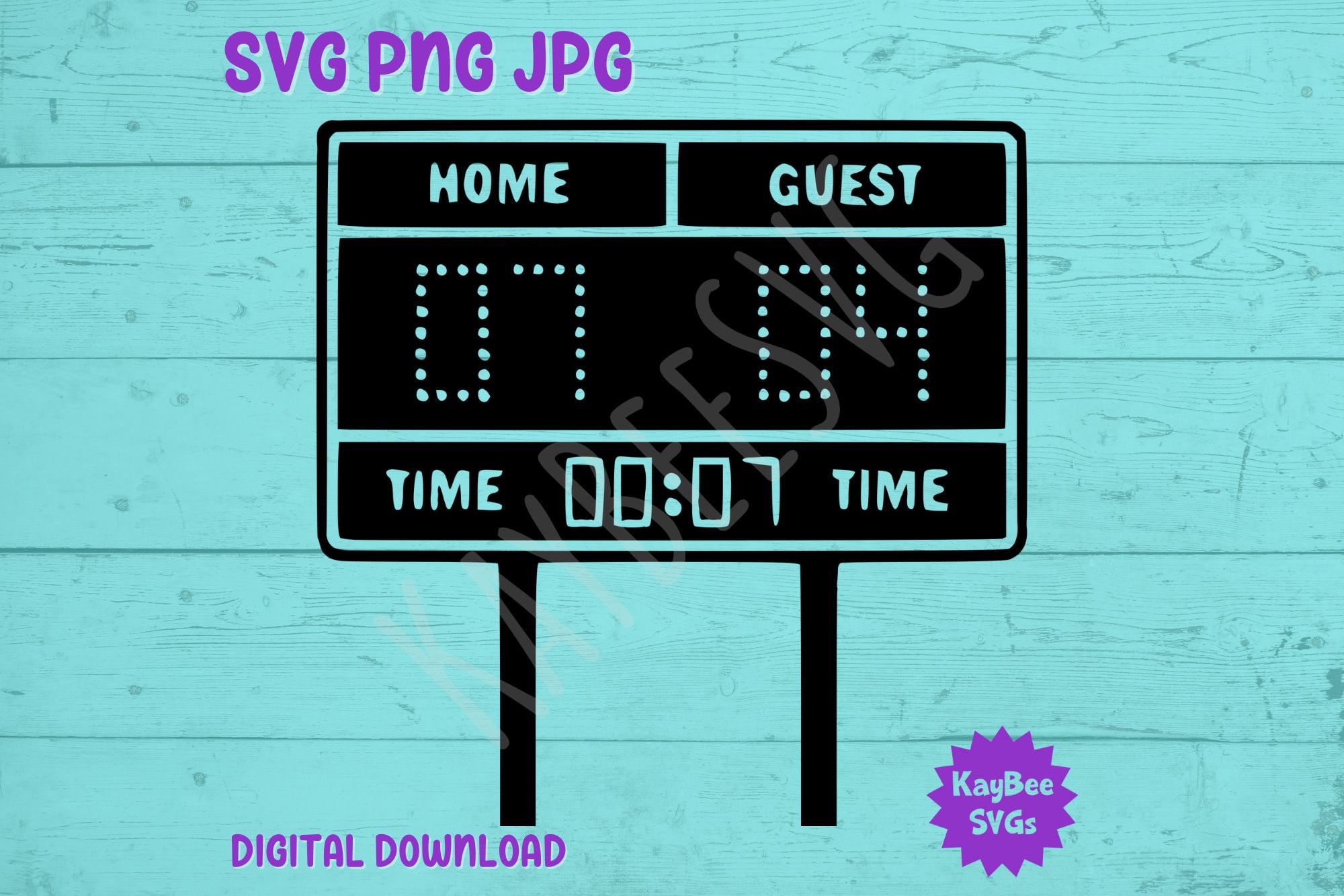 Football Scoreboard Clipart