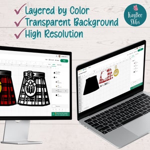 Scottish Kilt SVG PNG Cut Files for Cricut, Silhouette, Digital ...