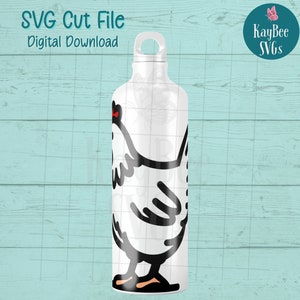 Chicken SVG Cut File for Cricut, Silhouette, Digital Download ...
