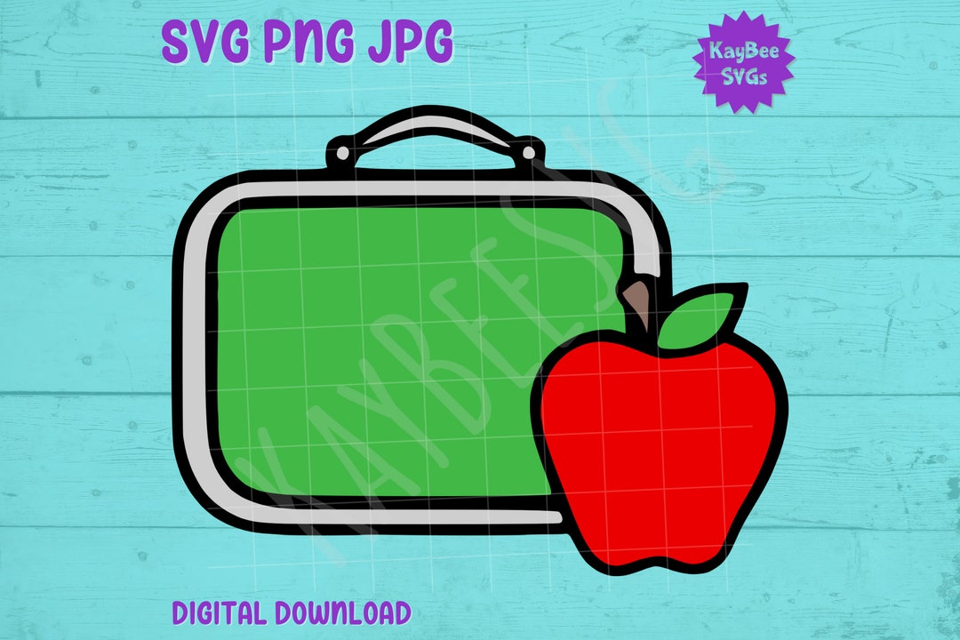 Lunch Box SVG PNG Jpg Clipart Digital Cut File Download for - Etsy