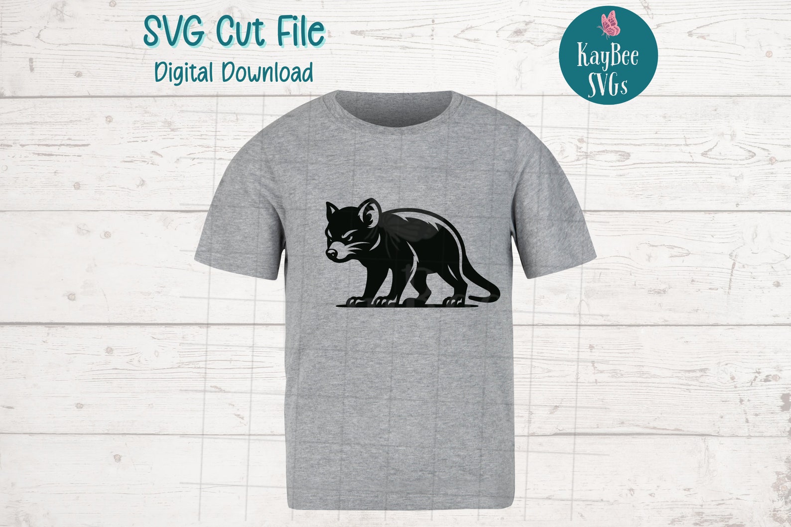 Tasmanian Devil SVG PNG Clipart Cut Files for Cricut, Silhouette, Laser ...