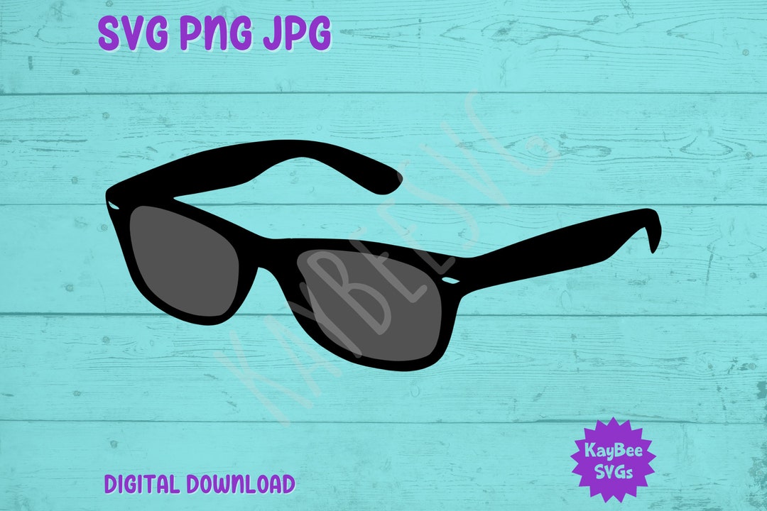 Sunglasses SVG PNG JPG Clipart Digital Cut File Download for Cricut ...