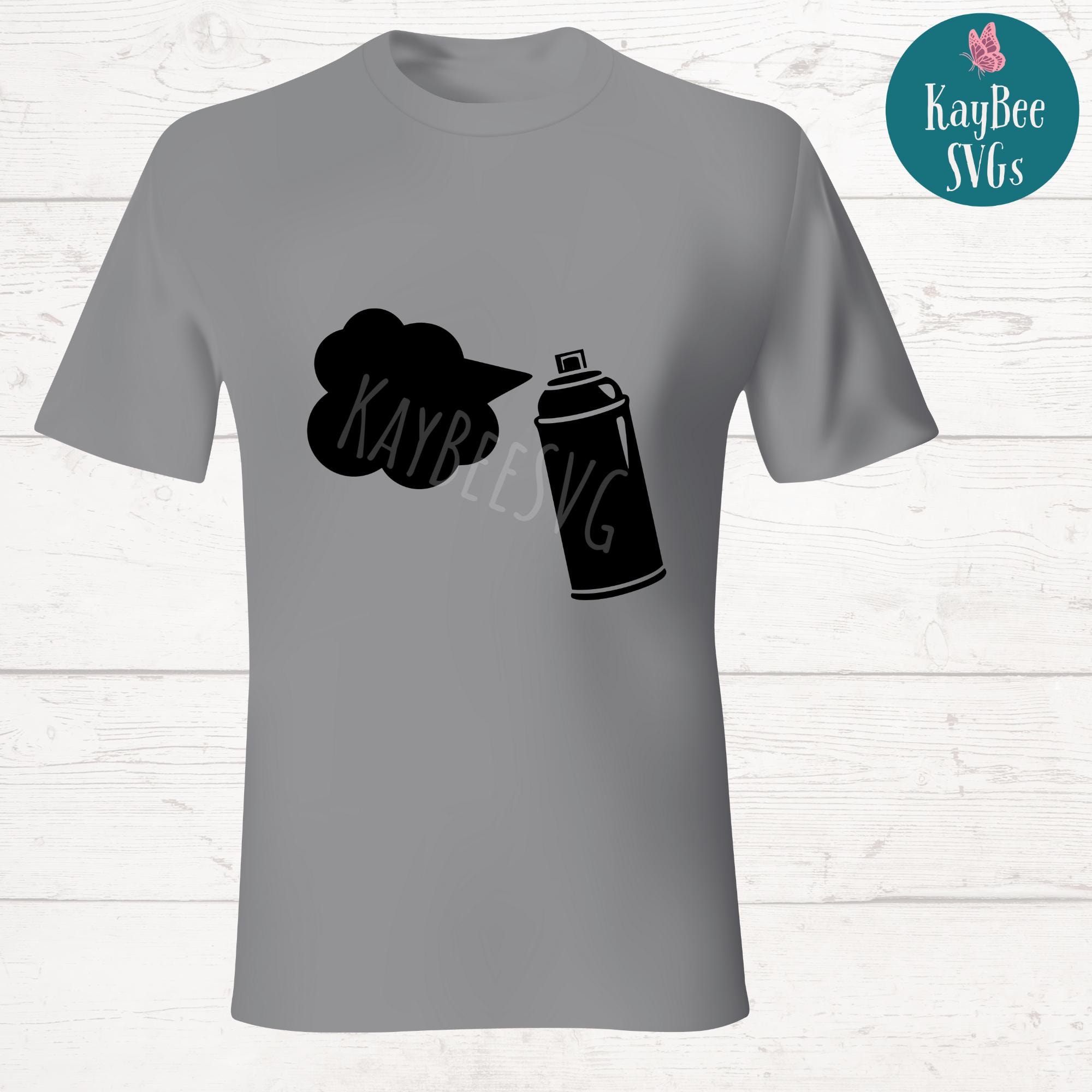 Aerosol Spray Can SVG PNG: Cricut, Silhouette, Laser Engraving (digital ...