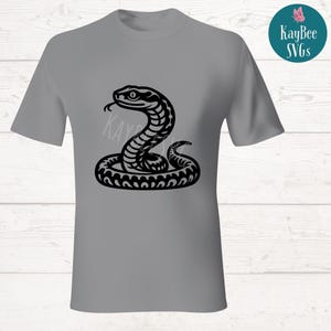 Viper Snake SVG PNG Cut Files for Cricut, Silhouette Digital Download ...