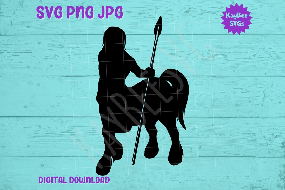 Centaur SVG PNG JPG Clipart Digital Cut File Download for Cricut ...