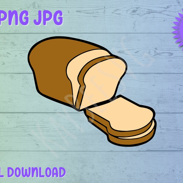 Loaf of Bread Svg - Etsy