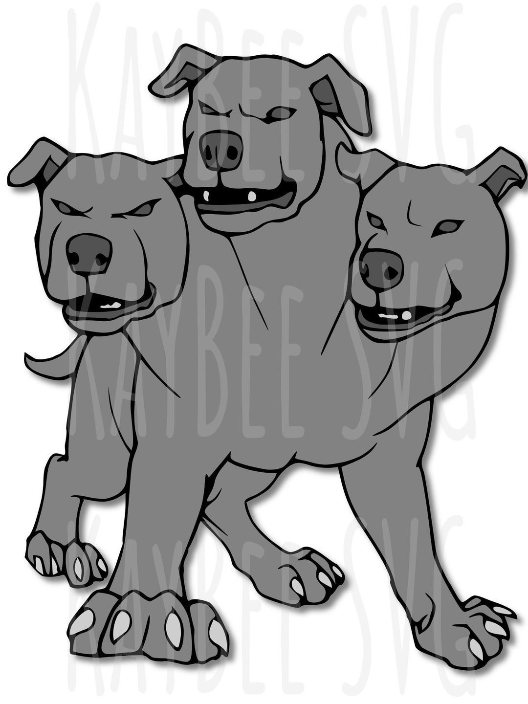 Easy Cerberus Drawing