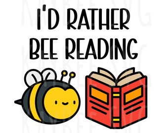 Reading Bee Clipart - Etsy UK