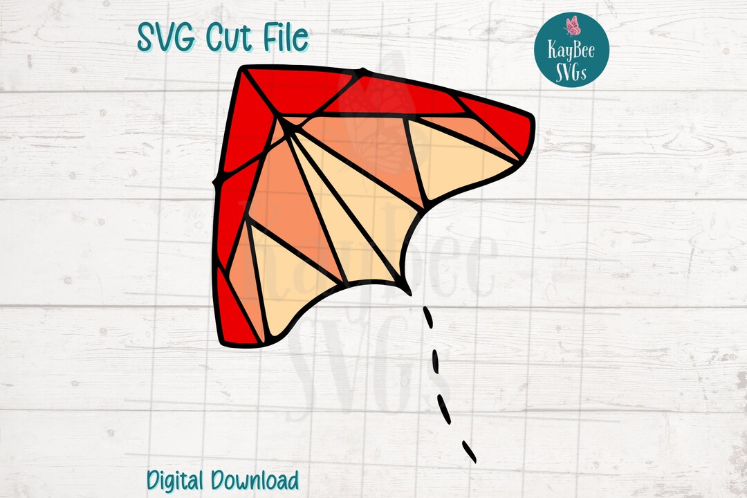 Kite SVG Cut File for Cricut, Silhouette, Digital Download, Printable ...