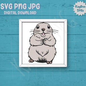 Gopher Groundhog SVG PNG JPG Clipart Digital Cut File Download for ...