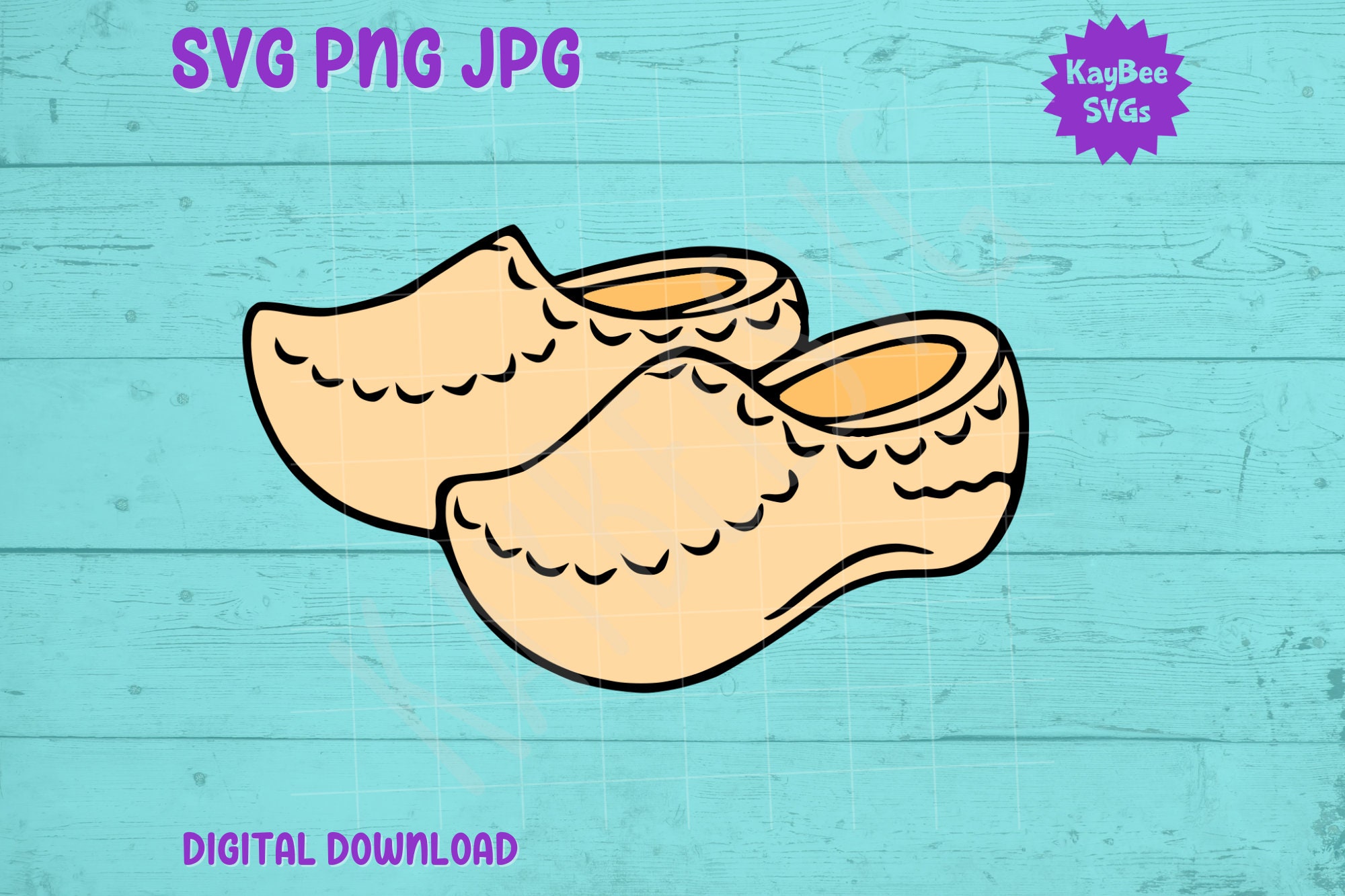 Dutch Clogs Clipart