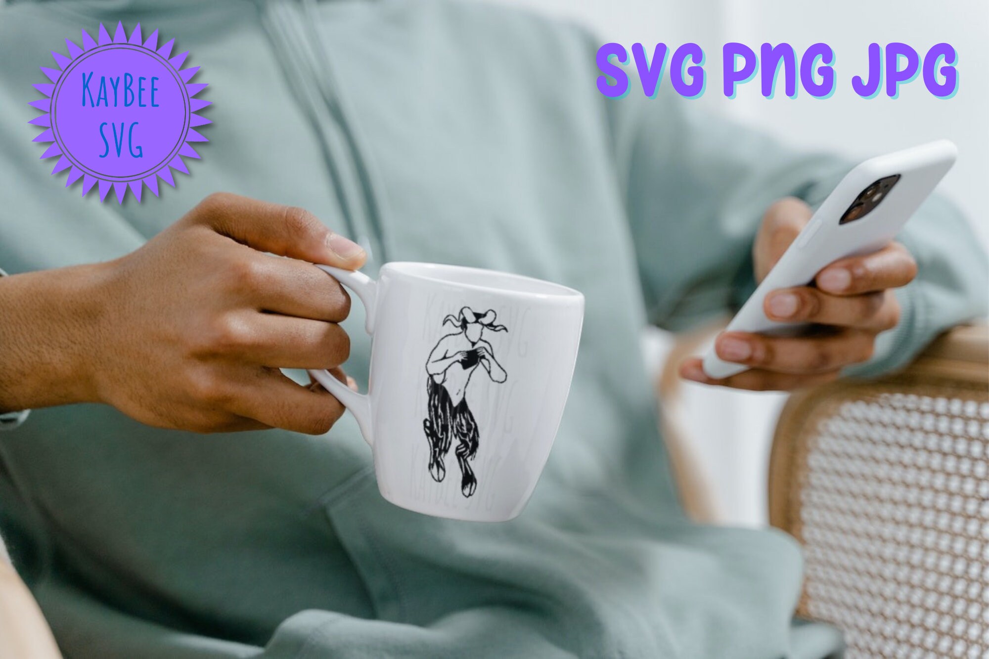 Faun SVG PNG JPG Clipart Digital Cut File Download for Cricut - Etsy España