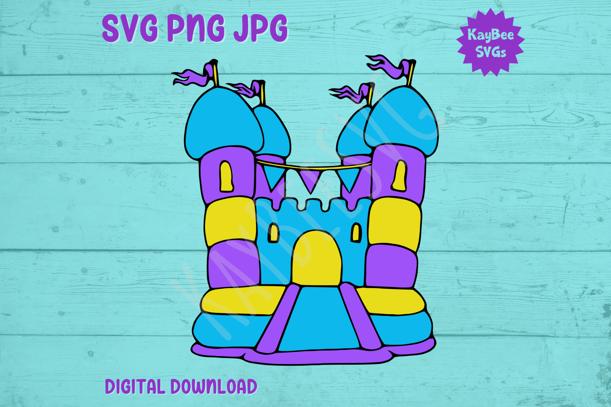 Bouncy Castle Clip Art