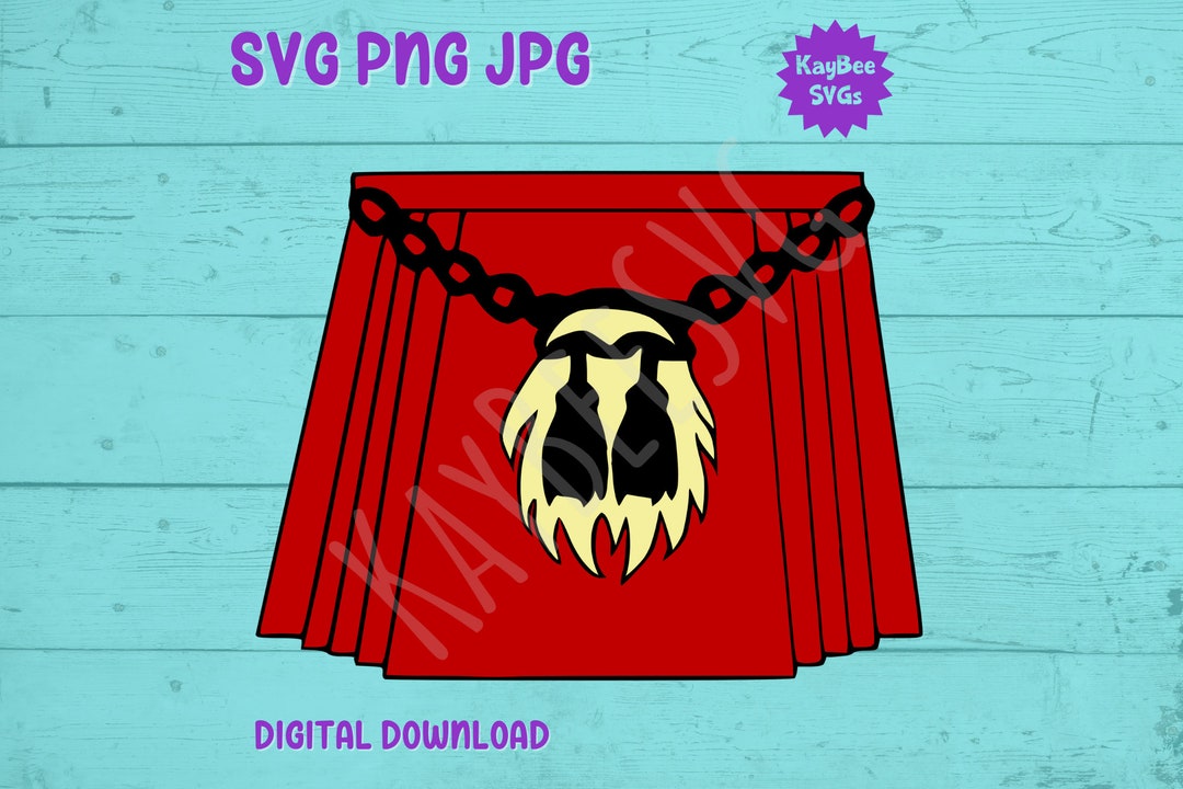 Scottish Kilt and Sporran SVG PNG JPG Clipart Digital Cut File Download ...