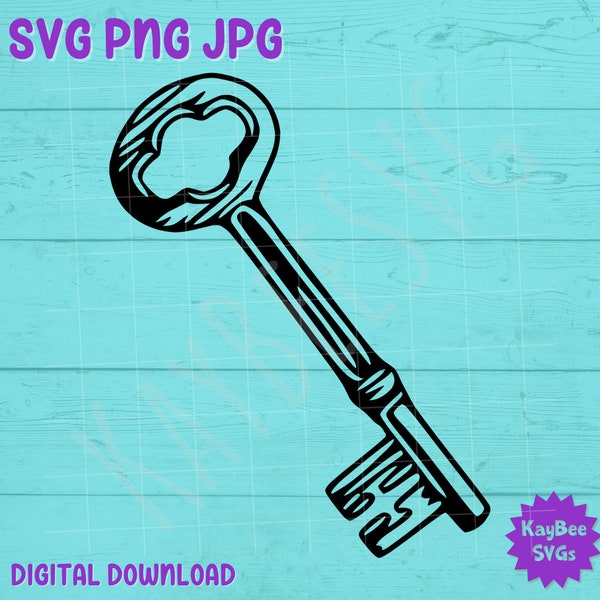 Skeleton Key Clipart - Etsy