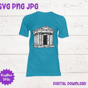 Mausoleum Crypt SVG PNG JPG Clipart Digital Cut File Download - Etsy ...