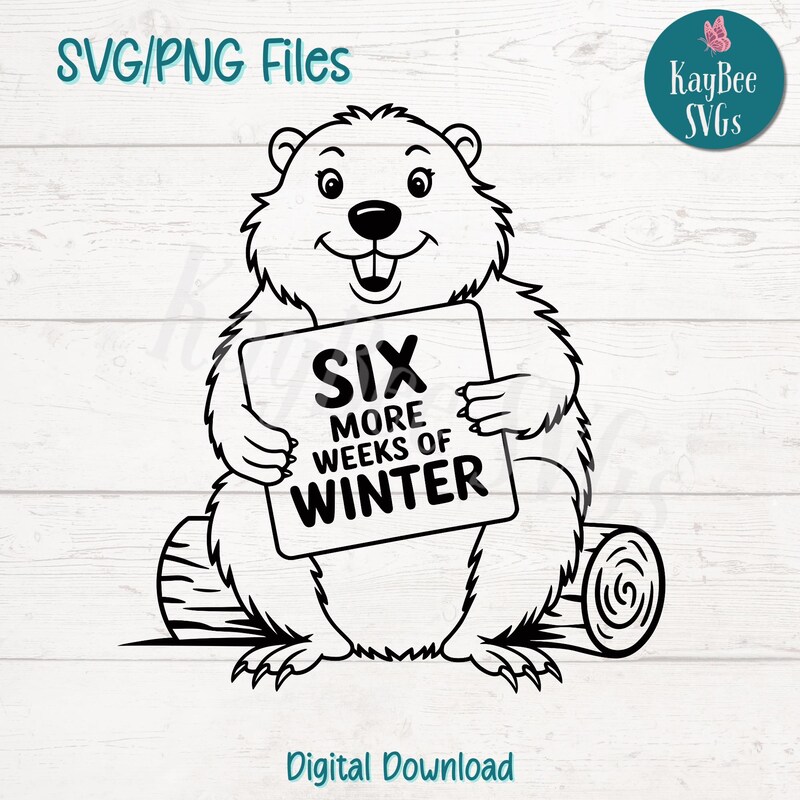 Groundhog Day Clip Art - Etsy