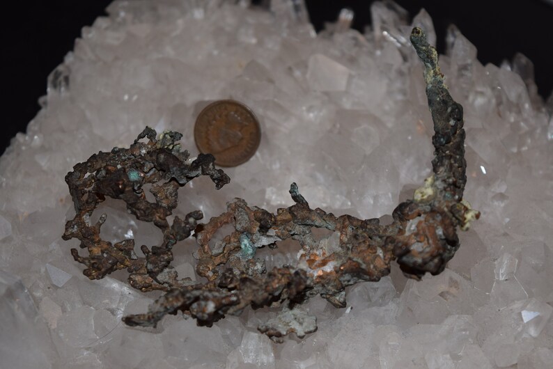 SEE VIDEO, Upper Peninsula Michigan, Ahmeek Mine, Copper Crystals ...