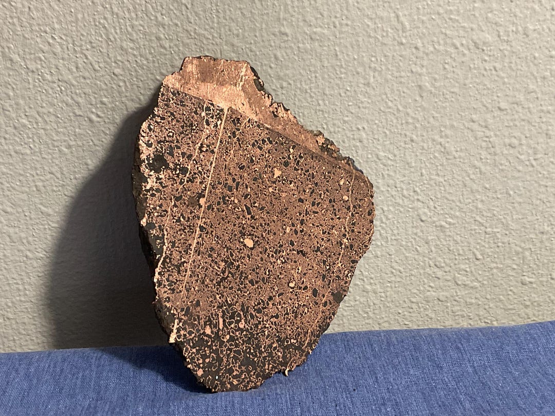 Copper Firebrick Piece Calumet & Hecla Hubbell Keweenaw Upper Michigan ...