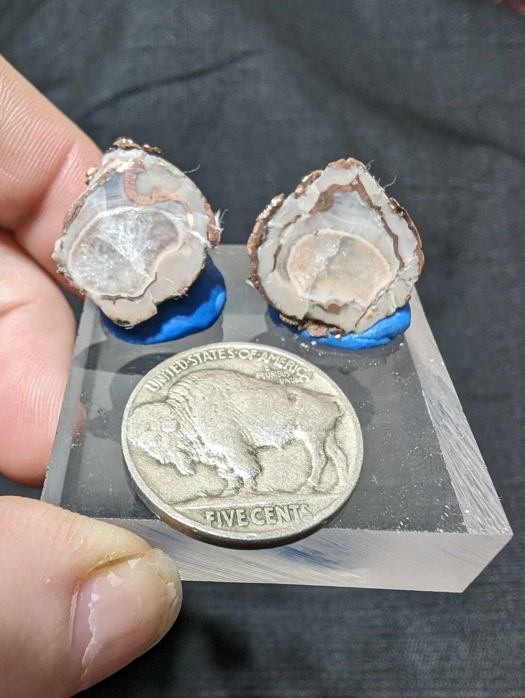 RARE Lake Superior Copper Banded Replacement Agates From Keweenaw ...