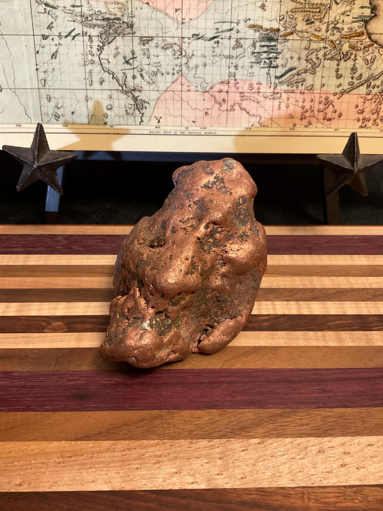 SEE VIDEO, Copper Nugget With SILVER, Over 2 Pounds, Keweenaw, Upper ...