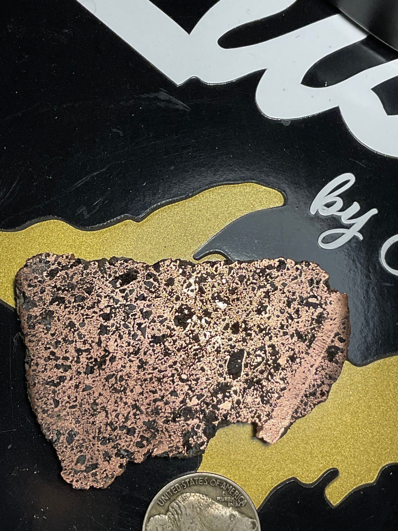 Copper Firebrick Piece Calumet & Hecla Hubbell Keweenaw Upper Michigan ...