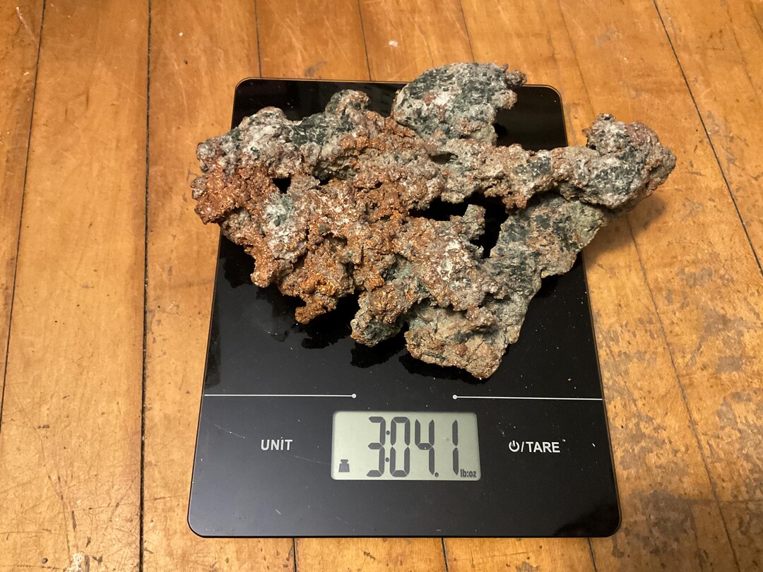 See Video Museum Quality, Upper Peninsula Michigan, Copper Crystal ...