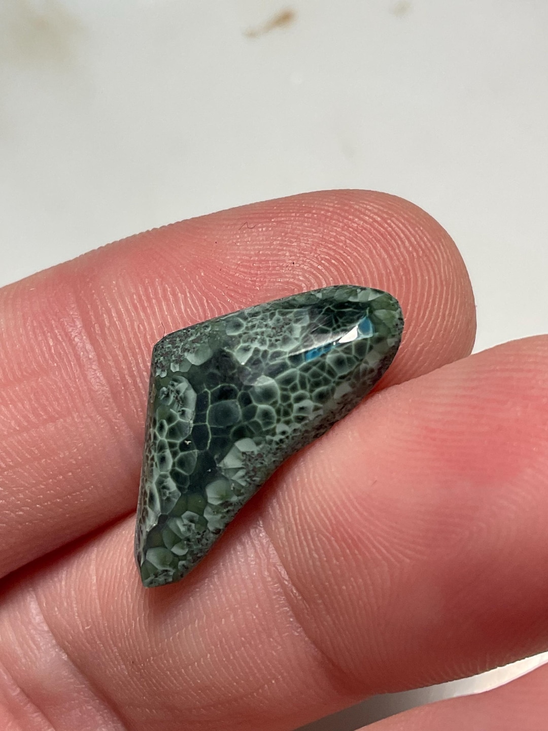 Isle Royale Greenstone, Chlorastrolite, Polished Gem, Large Greenstone ...