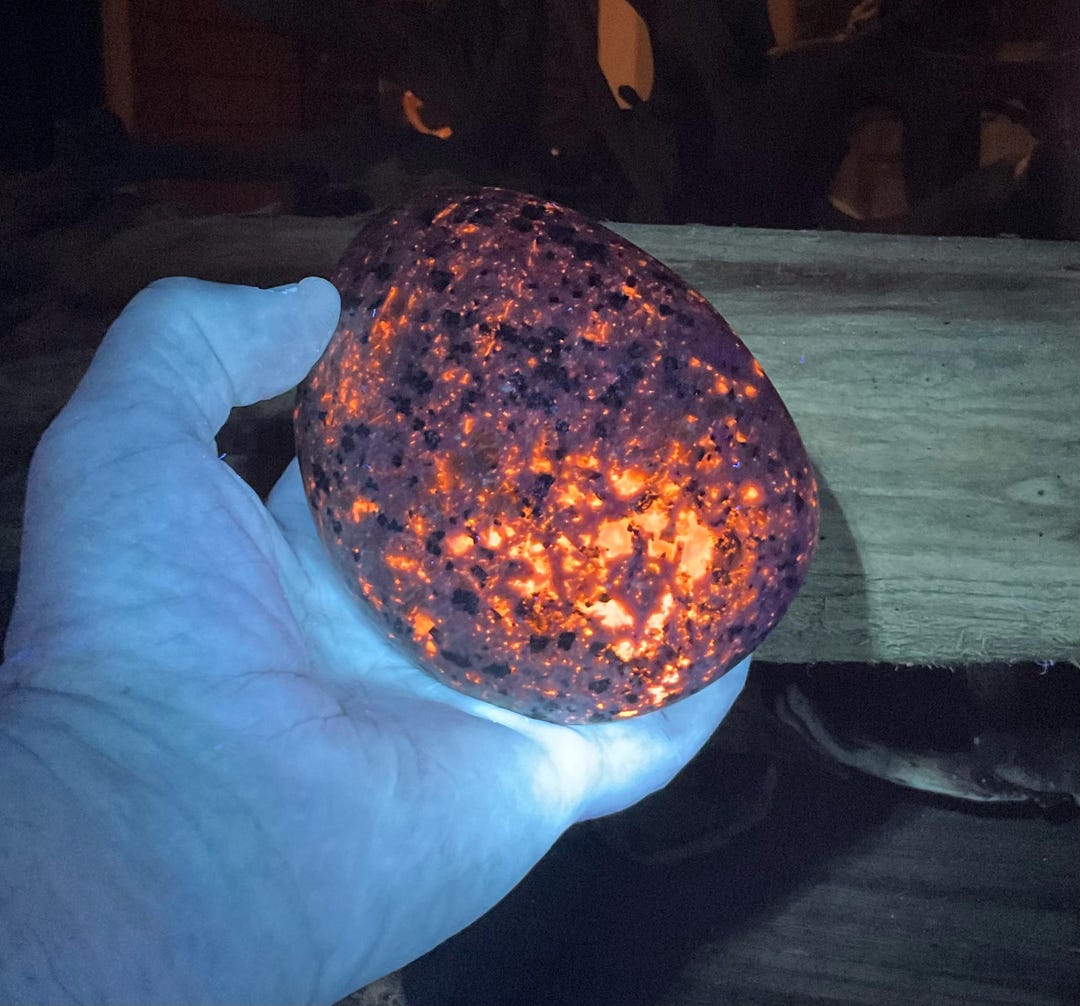 See Video Bright Galaxy Pattern Polished Fluorescent Sodalite ...