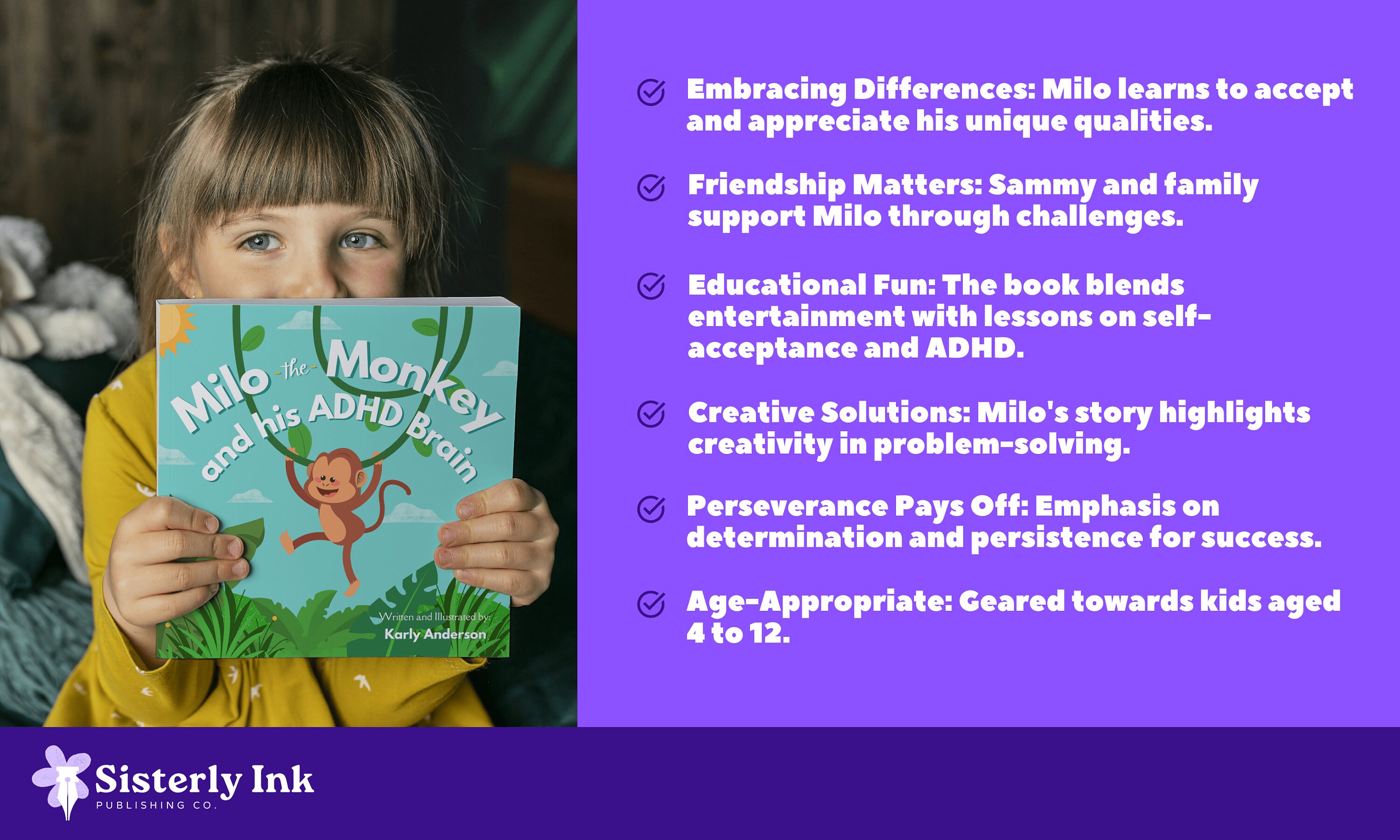 Milo the Monkey and His ADHD Brain - A Fun Filled Adventure in Self ...